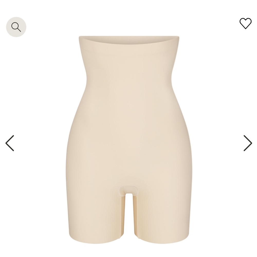 Skims High-Waisted Mid Thigh Short Seamless Sculpt Mi… - Gem